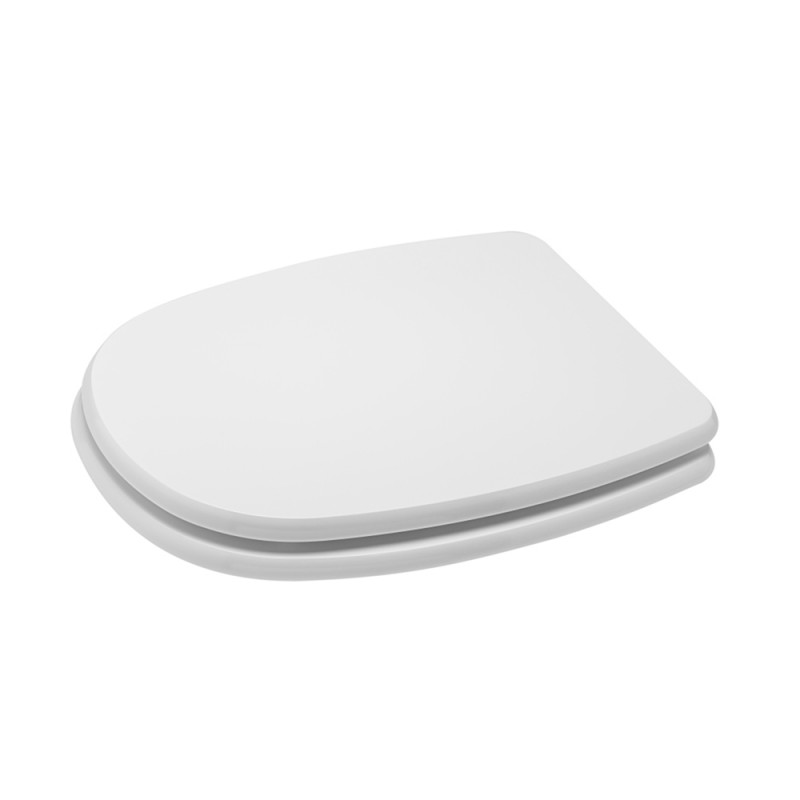 Copriwater compatibile Pozzi Ginori Square in MDF bianco