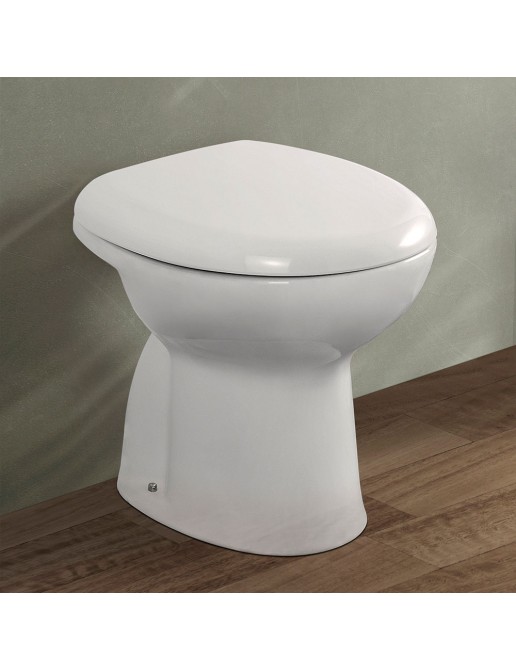 Wc tradizionale a pavimento in ceramica serie Clara