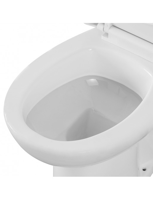 Wc tradizionale a pavimento in ceramica serie Clara