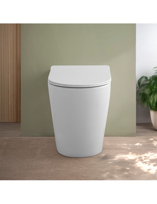 Wc altezza 45 cm per persone anziane con sedile soft-close Comfort